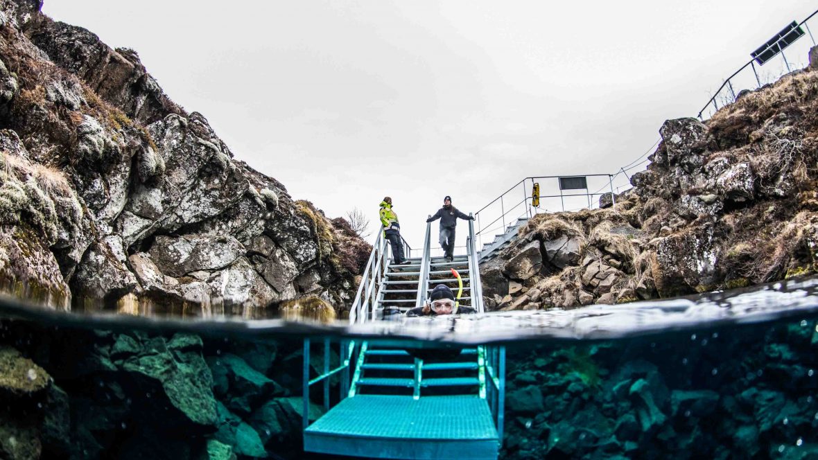 Between the cracks: Snorkeling in Iceland | Adventure.com