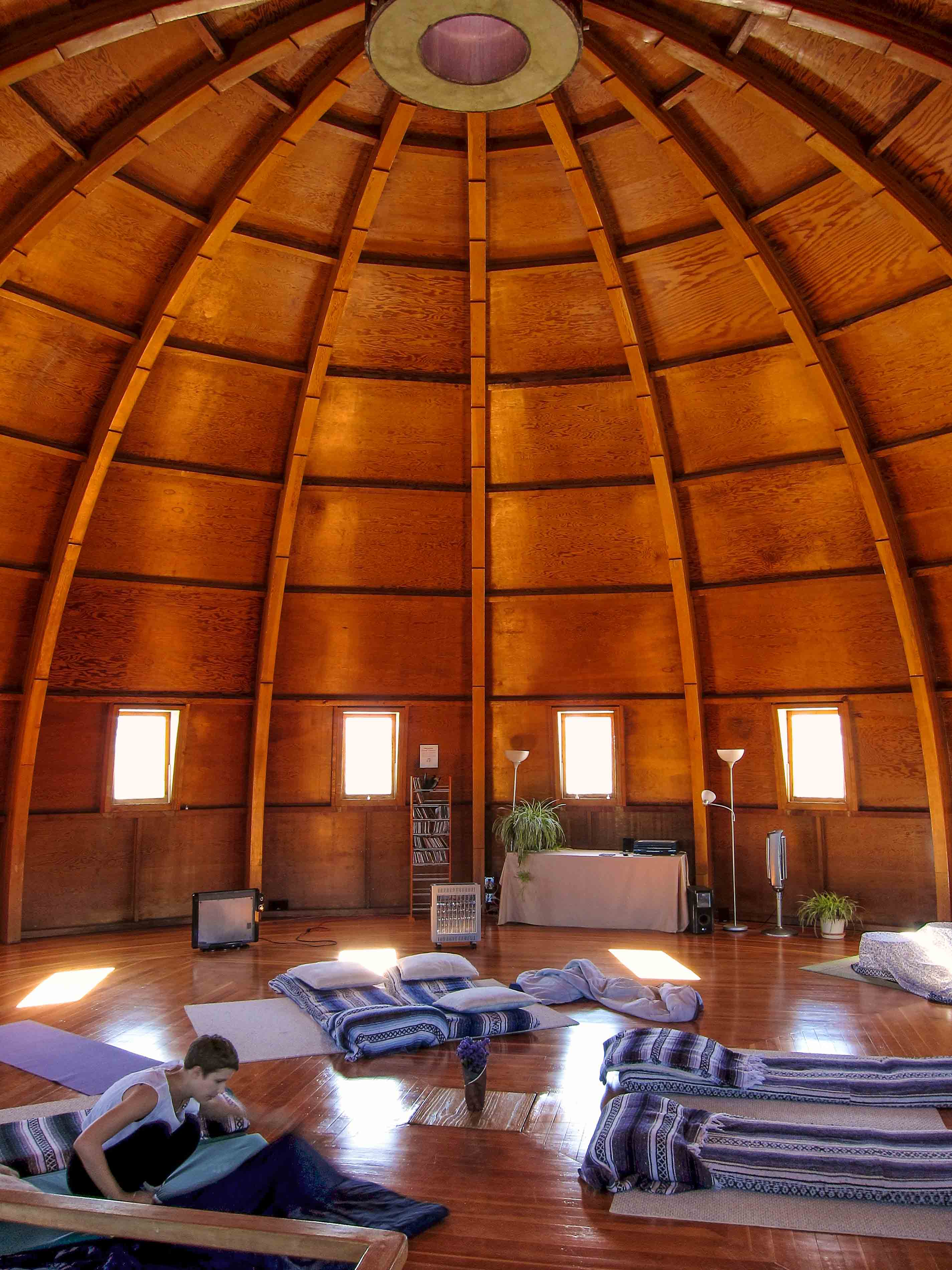 Inside Integratron: A crystal sound bath in a desert spaceship ...
