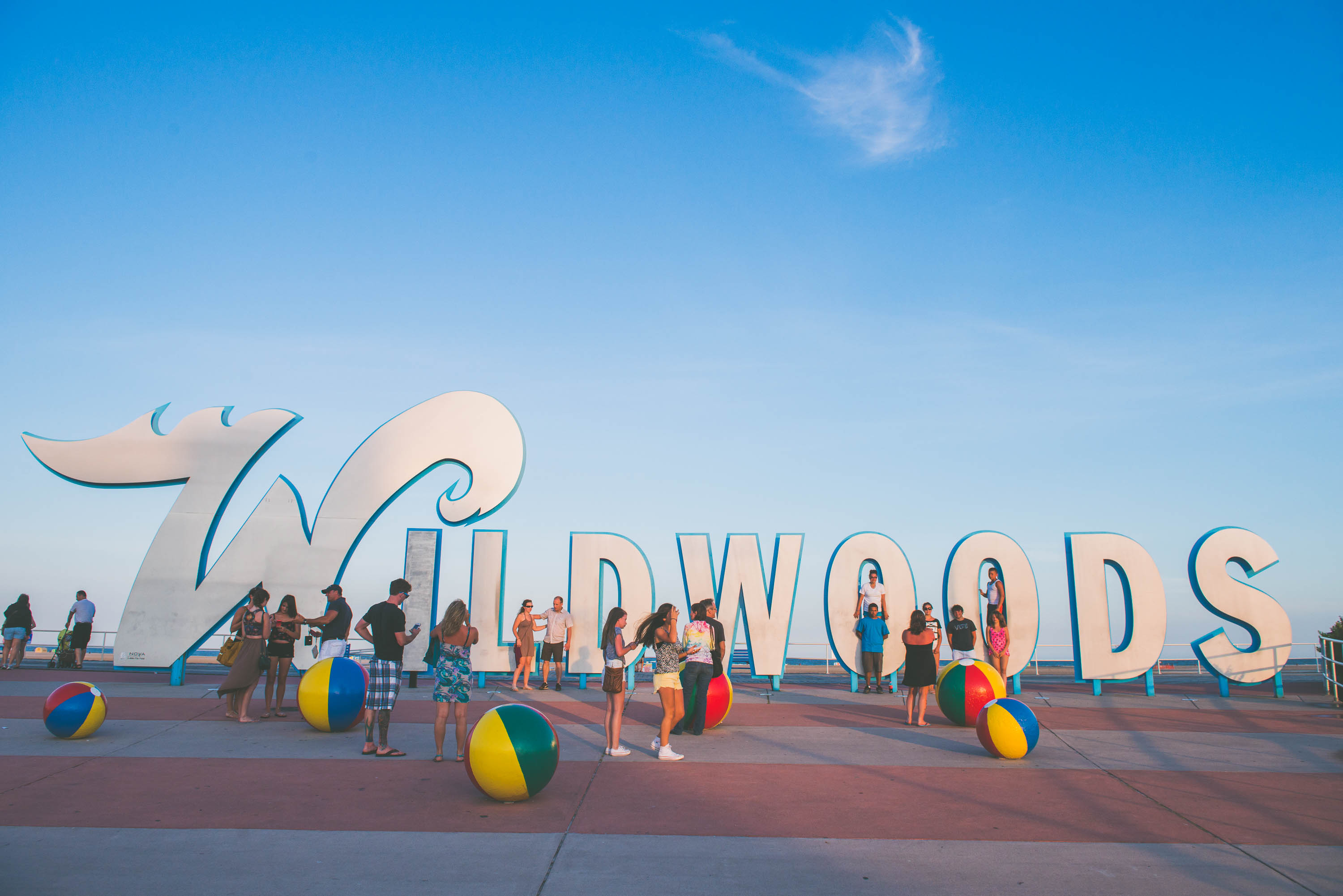 Photos of Wildwood, a New Jersey icon dressed in neon | Adventure.com