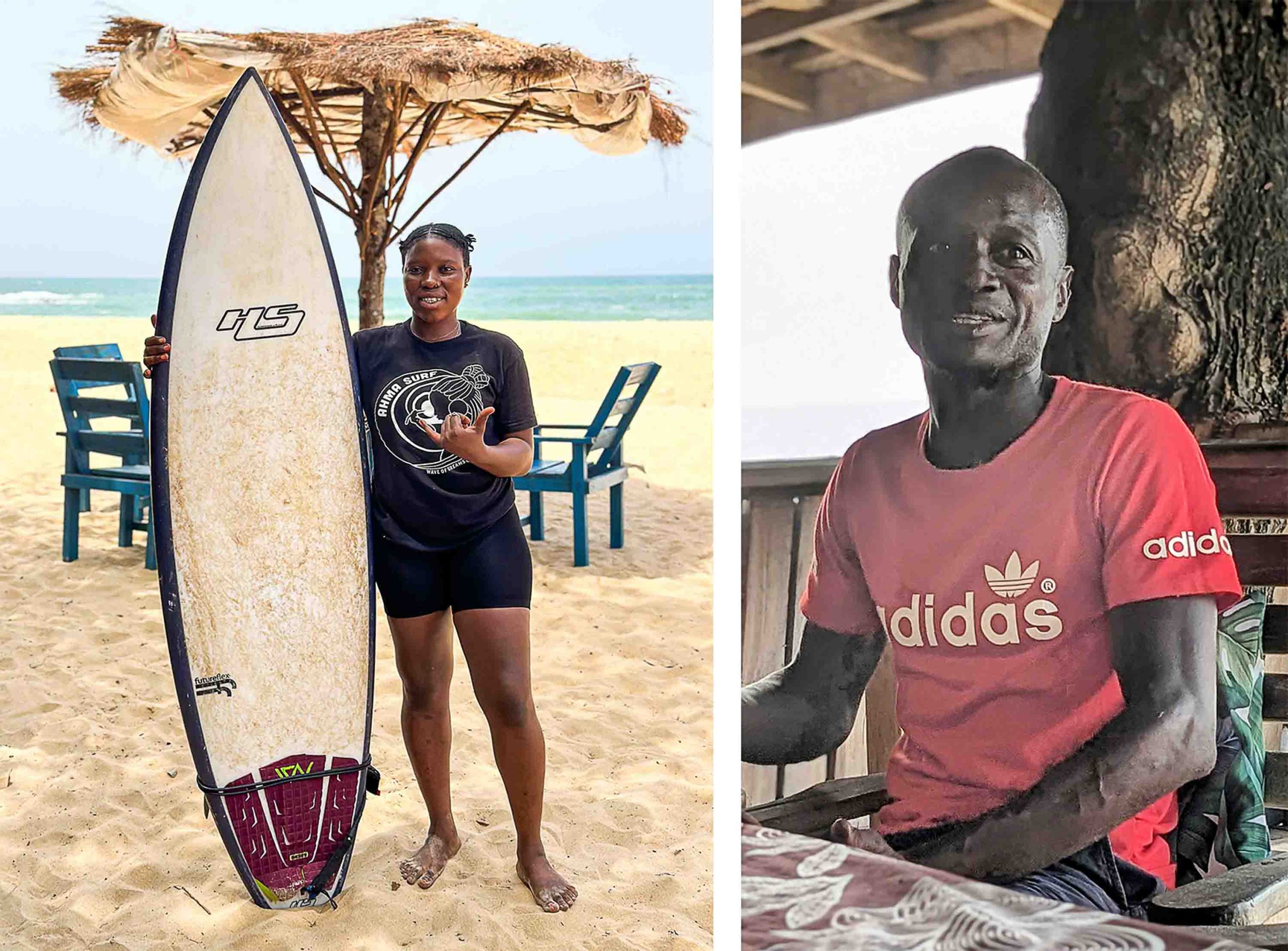 Meet KK, Sierra Leone’s only pro female surfer | Adventure.com